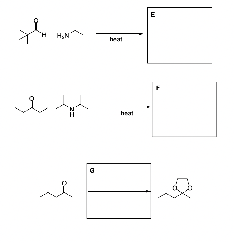 Solved Fill in the missing starting materials, products or | Chegg.com