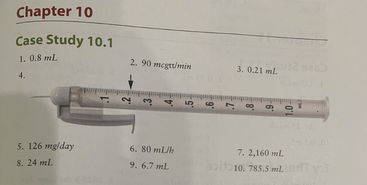 Solved 6. Calculate the flow rate of the Perative in | Chegg.com