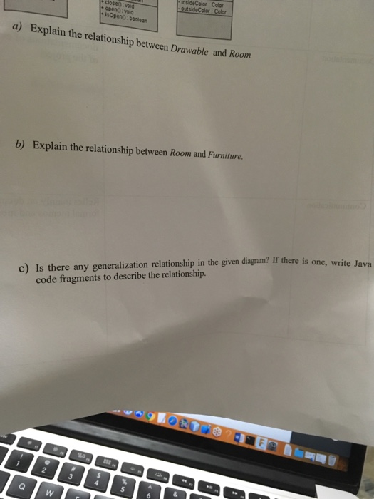 Solved P3) Given UML class diagram, answer the following | Chegg.com