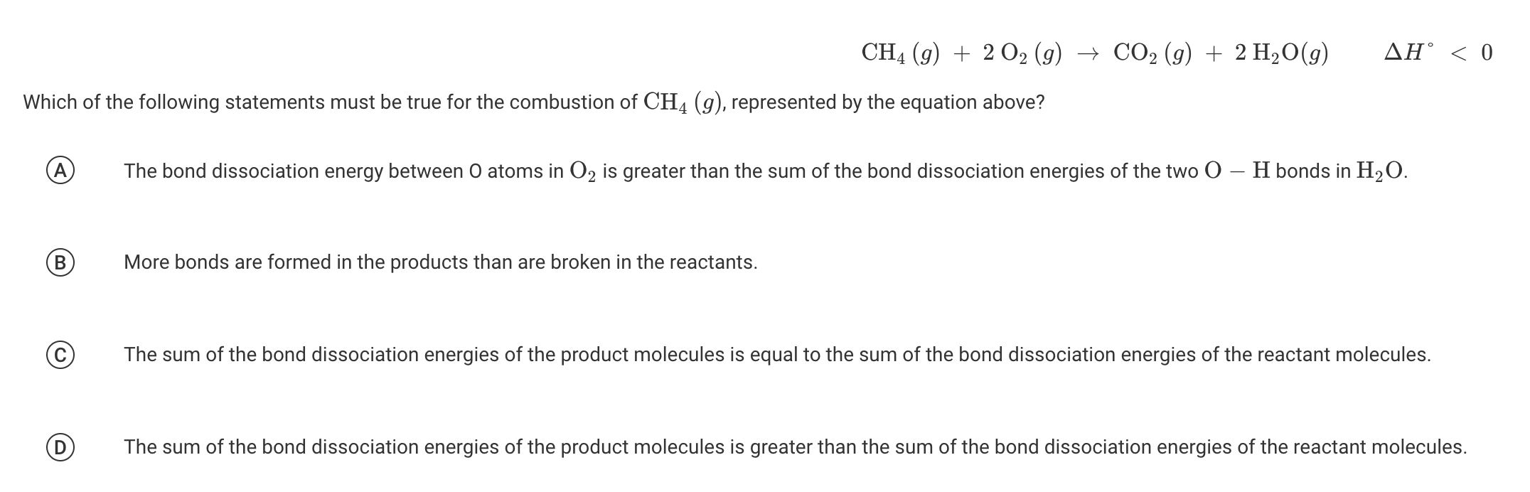 Solved Which of the following statements must be true for | Chegg.com