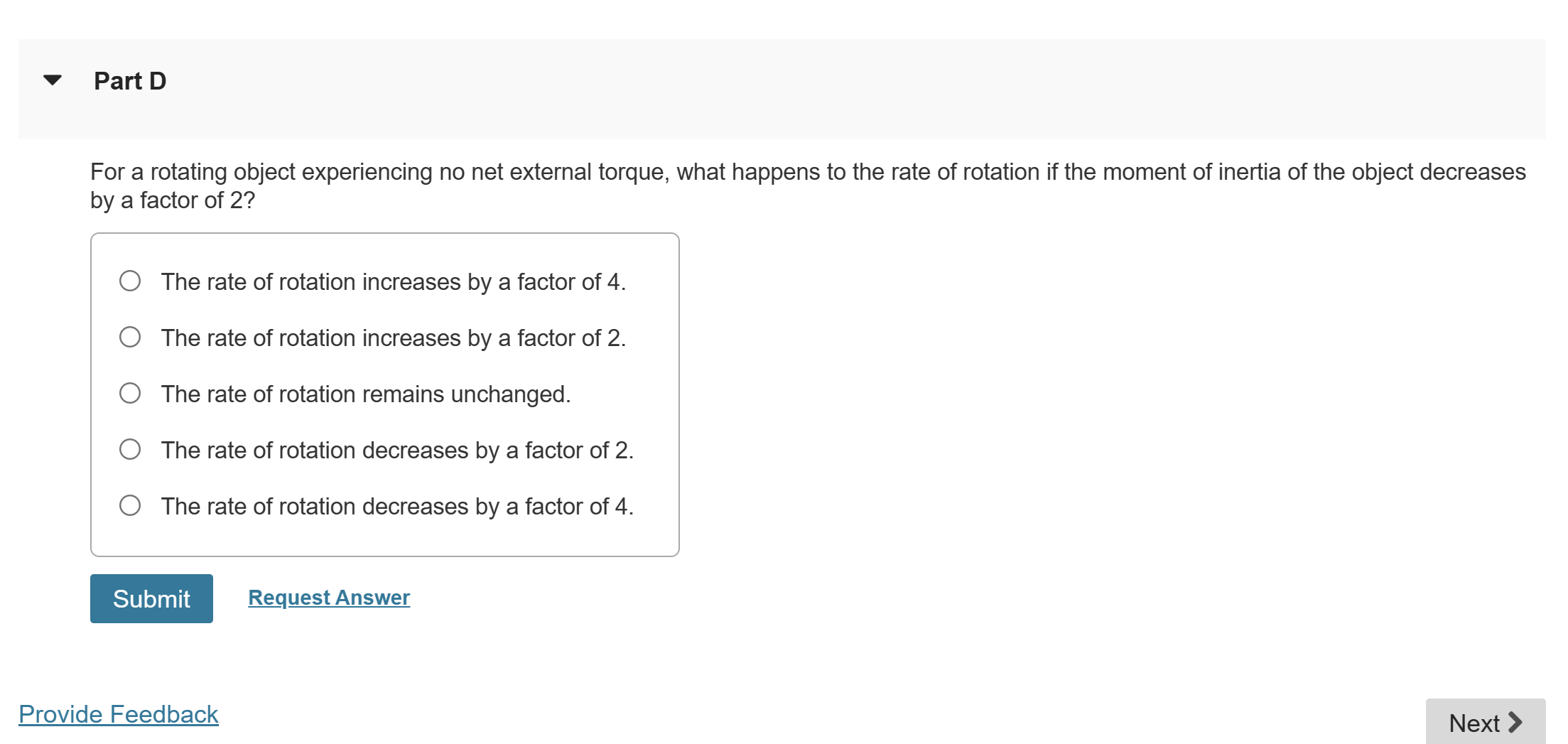 Solved Select Play to watch the video on Conservation of | Chegg.com