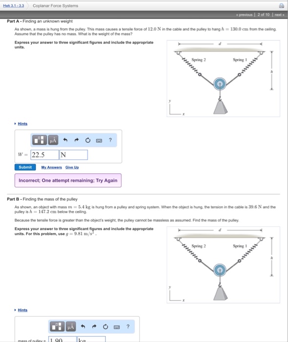 Solved Hwk 3.1-33 Coplanar Force Systems * previous 2of 10 | | Chegg.com Solved Hwk 3.1-33 Coplanar Force Systems * previous 2of 10 | | Chegg.com