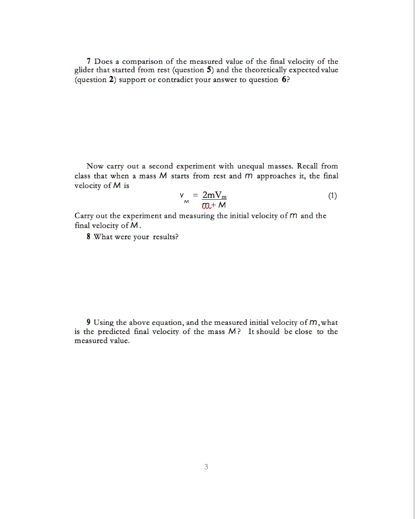 Solved Please help with this physics lab i am so | Chegg.com