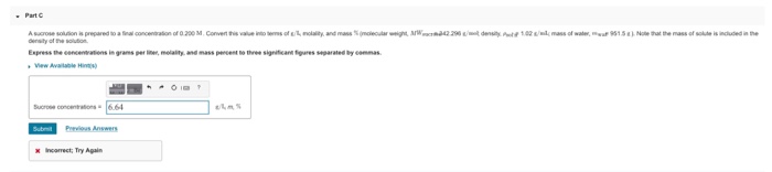 Solved Part B Classify each of the values and units of | Chegg.com
