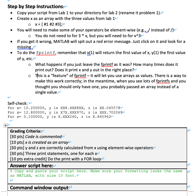 Solved This is the code I wrote last lab: ( need script | Chegg.com