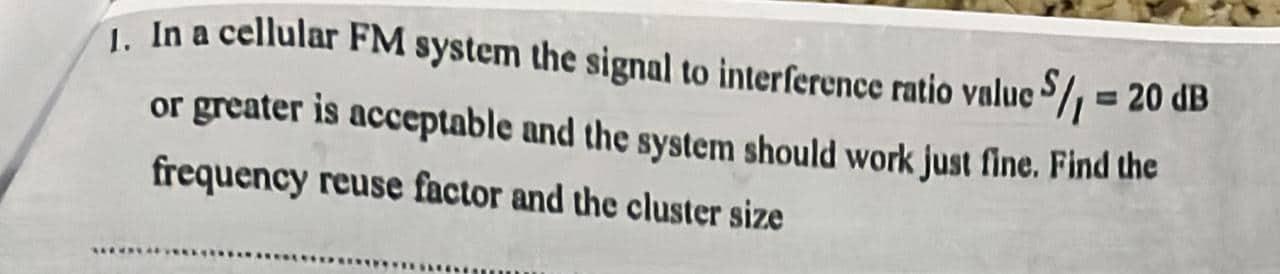 Solved 2. A cellular communication system utilizes a | Chegg.com