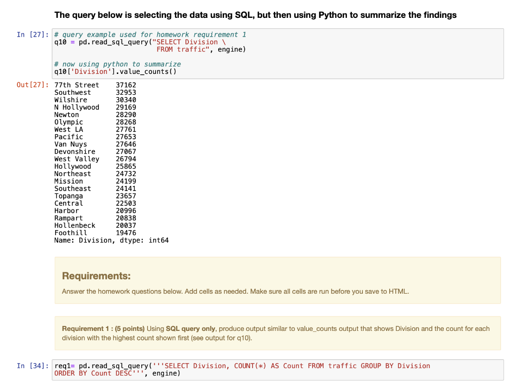 Based on my solutions in requirements 1-3, please | Chegg.com