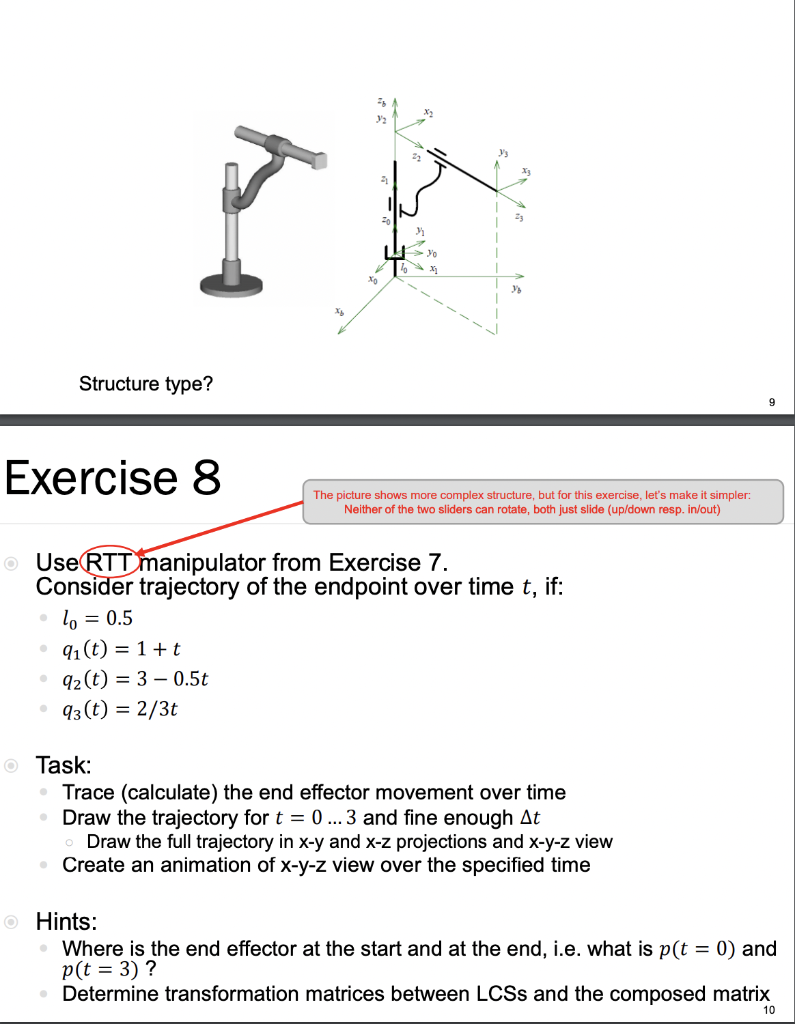 Structure type? Exercise 8 The picture shows more | Chegg.com