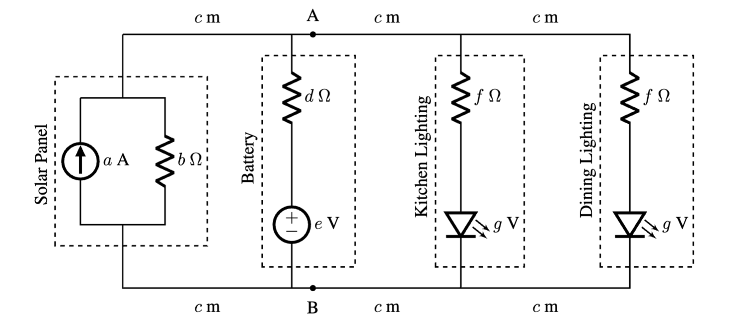 Solved Use a circuit analysis technique of your choosing to | Chegg.com