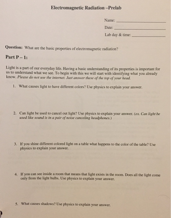 Solved What are the basic properties of electromagnetic | Chegg.com