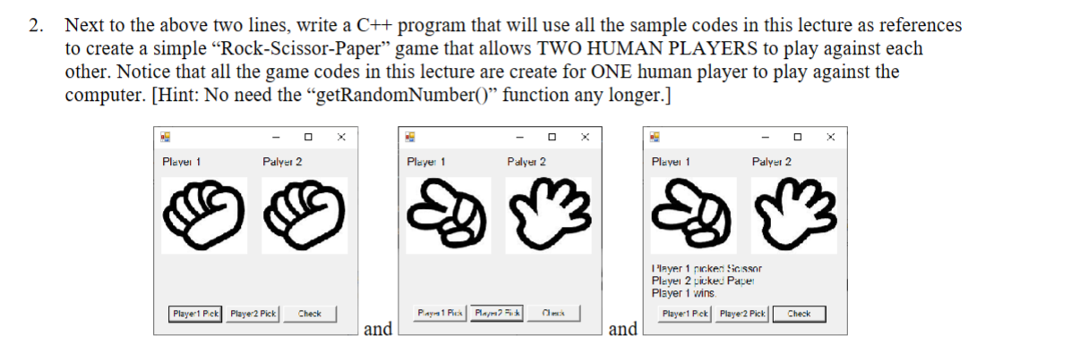 Solved Next to the above two lines, write a C++ program that | Chegg.com