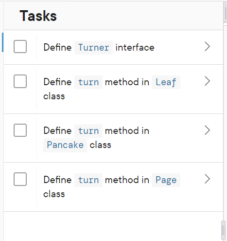 Create an interface named Turner, with a single | Chegg.com