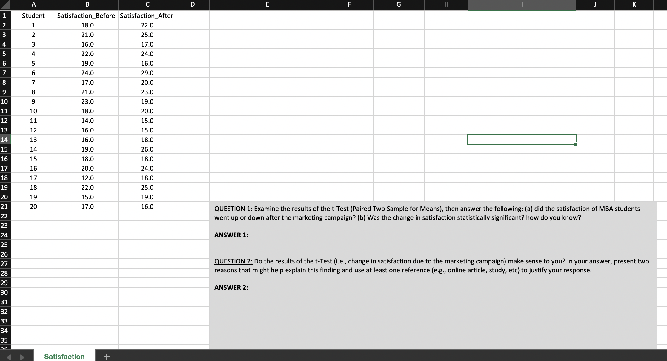Solved MBA Student Satisfaction Case DISCUSSIONHow do | Chegg.com