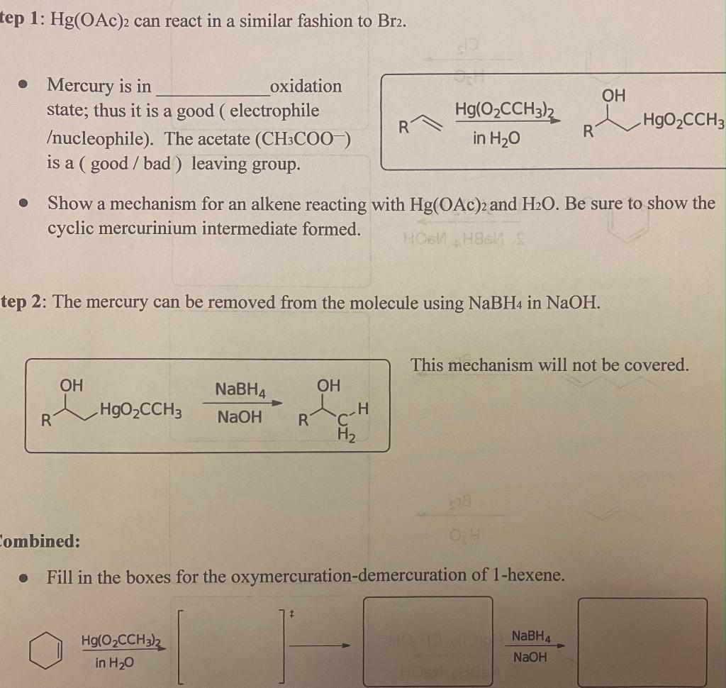 Solved Draw this mechanism. Explain why the syn product is | Chegg.com