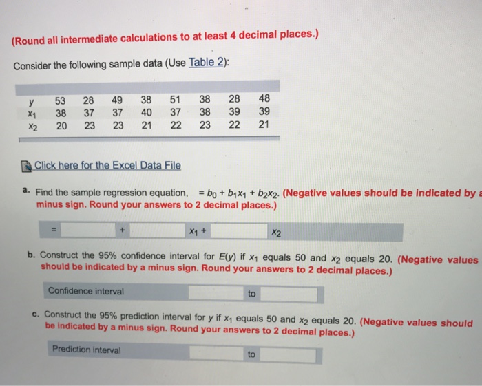 Solved Round all intermediate calculations to at least 4 | Chegg.com