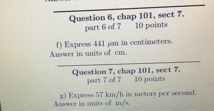 Solved Question 1, chap 101, sect 7. part 1 of 7 10 points | Chegg.com