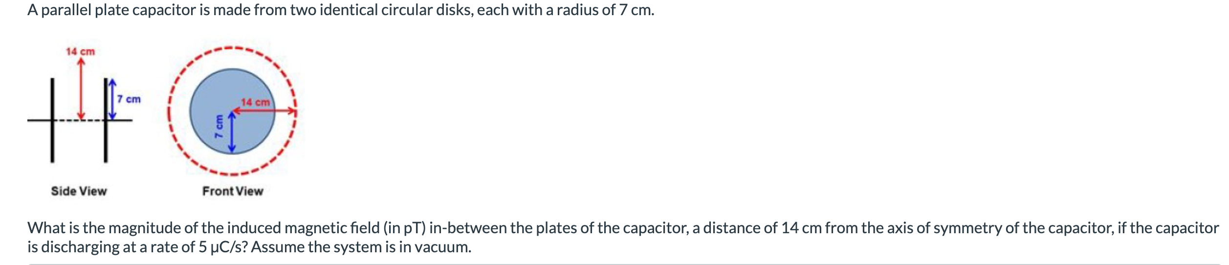 Solved A parallel plate capacitor is made from two identical | Chegg.com