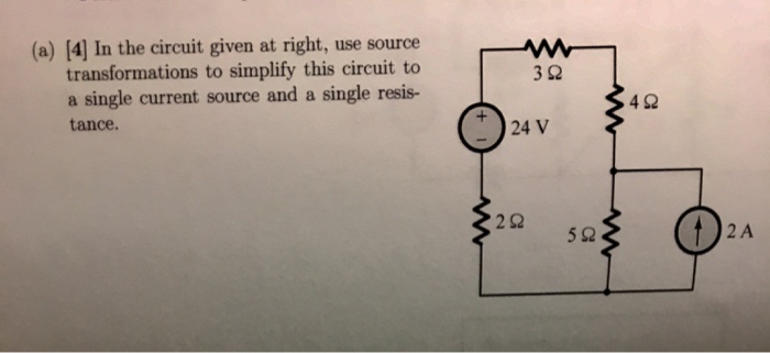 Solved In The Circuit Given At Right Use Source 