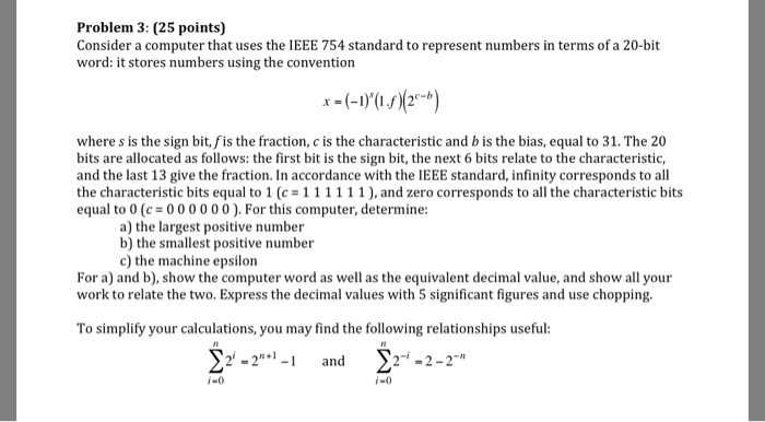Solved Problem 3: (25 points) Consider a computer that uses | Chegg.com