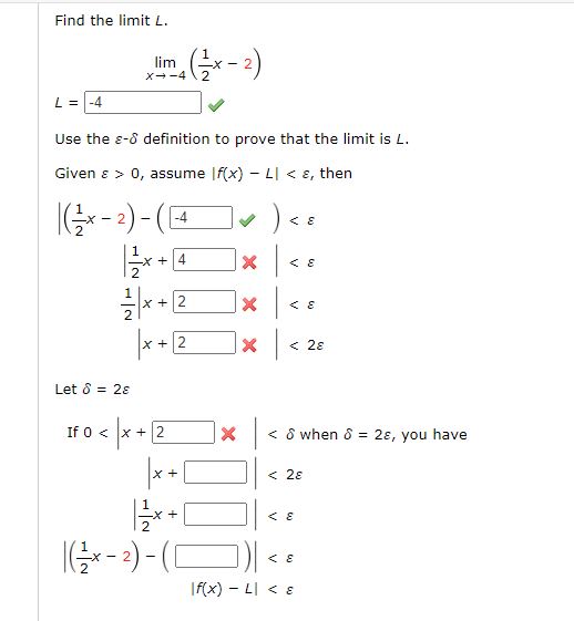 Solved Find the limit \\( L \\). \\[ \\lim _{x | Chegg.com