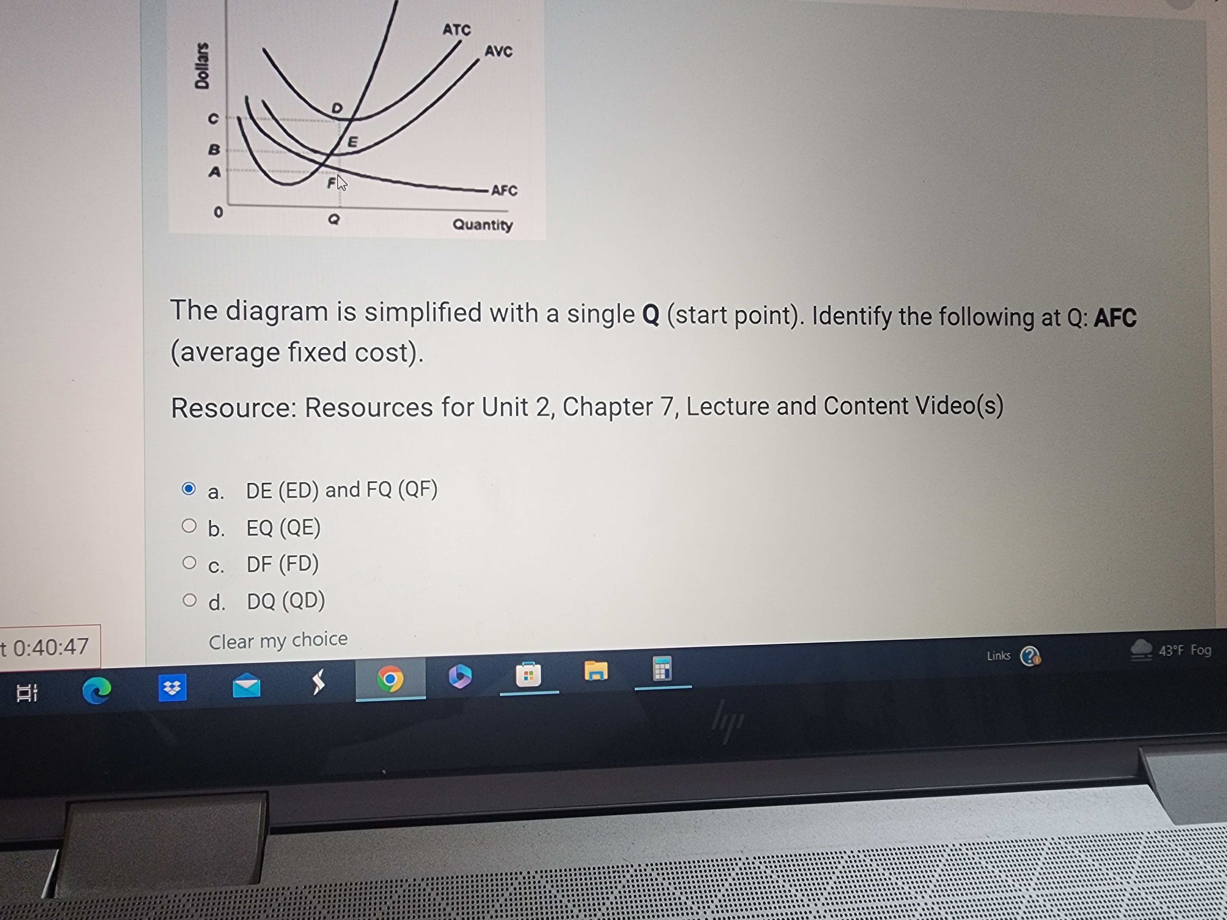 Solved The diagram is simplified with a single Q (start | Chegg.com