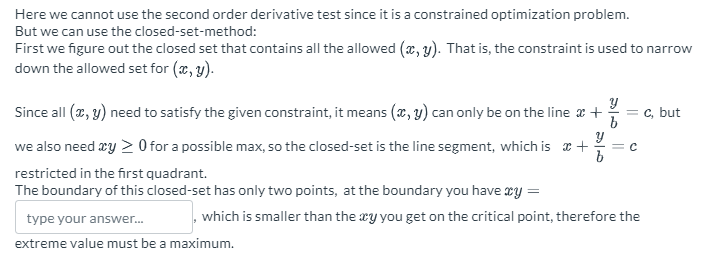 Solved Apply Lagrange multiplier technique to solve the | Chegg.com