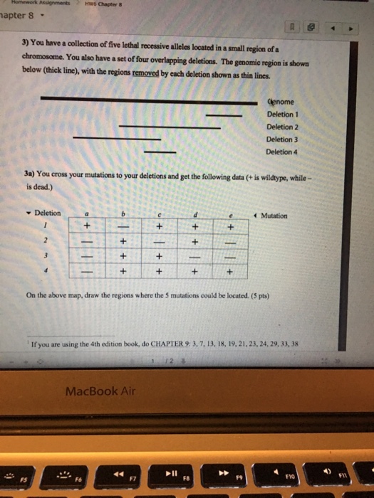 Solved You have a collection of five lethal recessive | Chegg.com