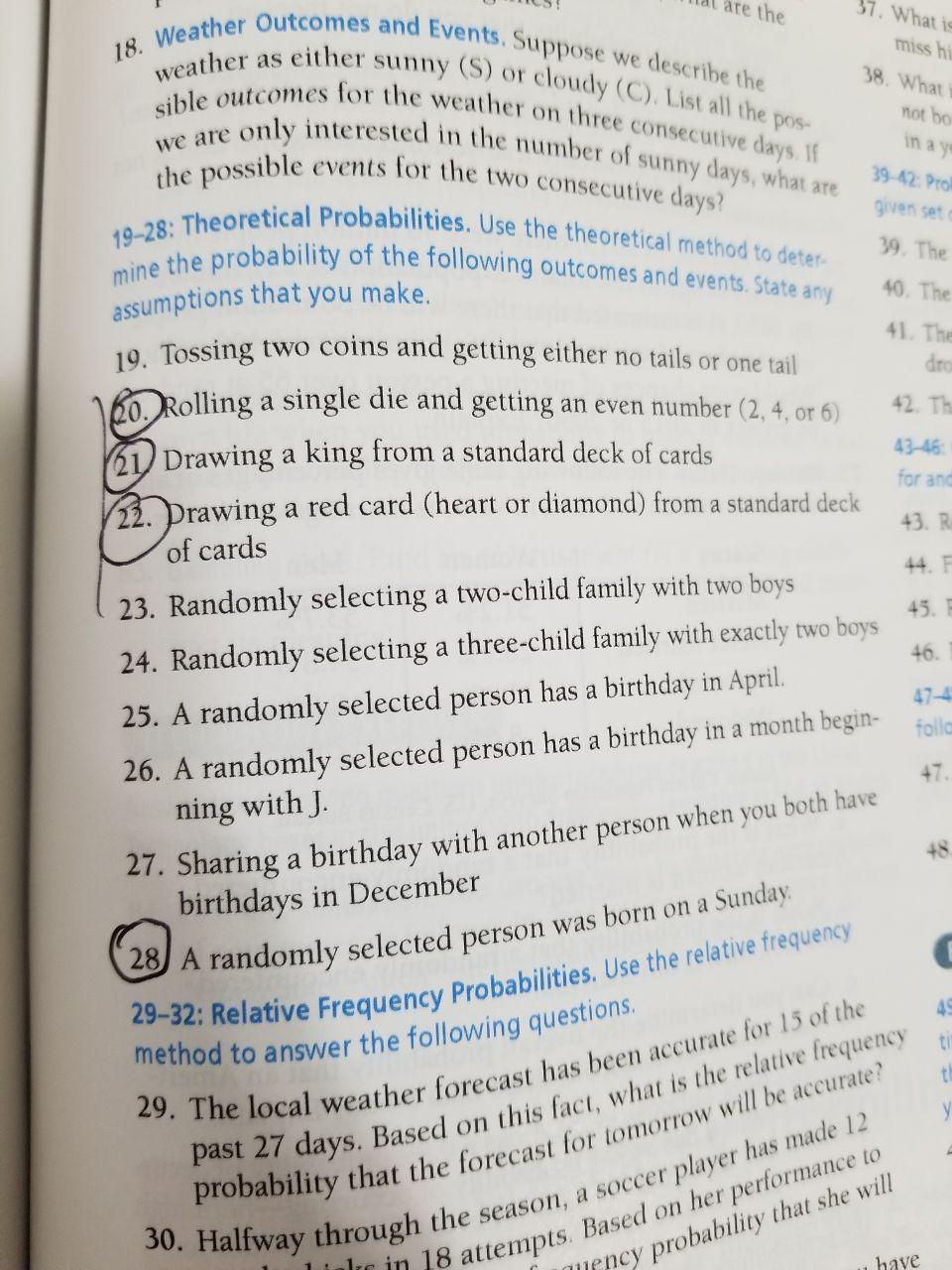 Solved 37. What is miss hi 38. What not bo 18. Weather | Chegg.com