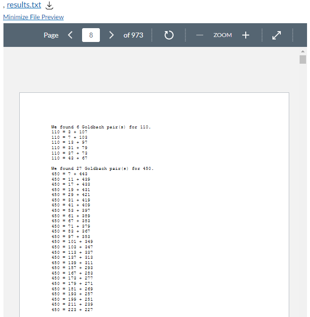 Solved """ This module demonstrate the Goldbach conjecture. | Chegg.com