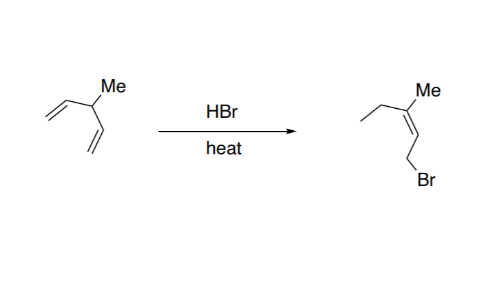Solved Me Me HBr heat Br | Chegg.com