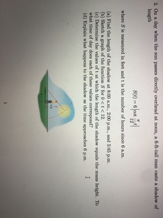 Solved 3. On a day when the sun passes directly overhead at | Chegg.com