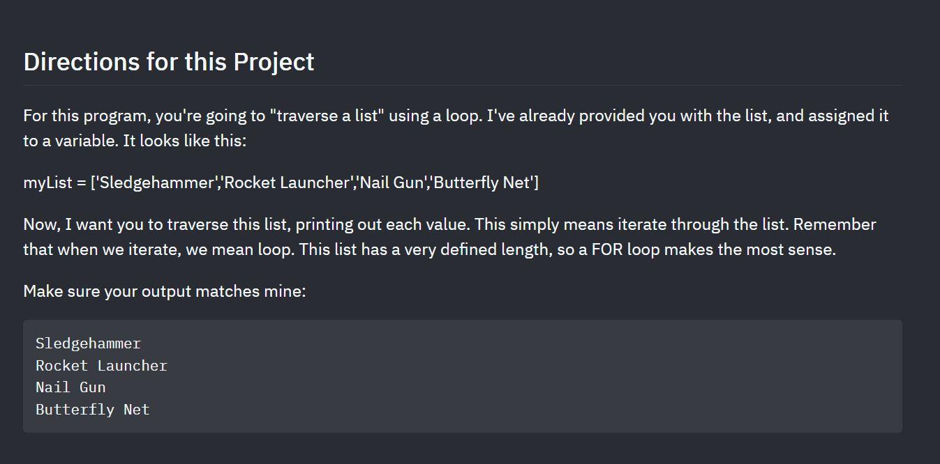 Solved Directions for this project For this program, you're | Chegg.com
