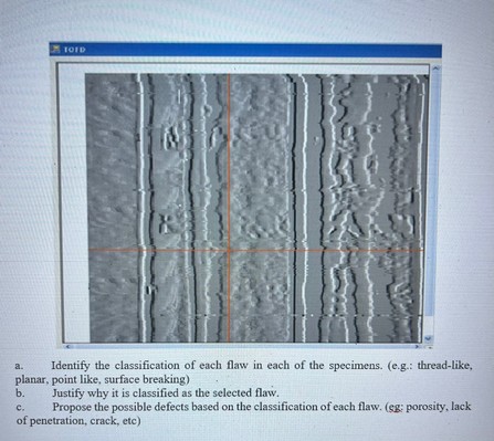 Solved a. Identify the classification of each flaw in each | Chegg.com