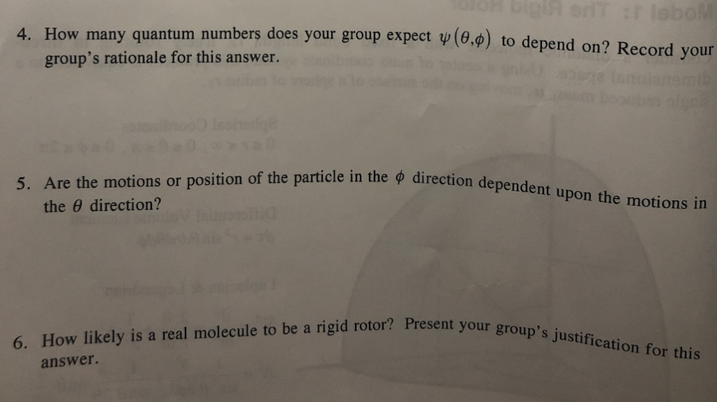 Model 1: The Rigid Rotor Consider a diatomic molecule | Chegg.com