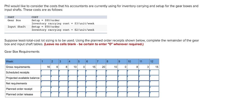 Solved Analytics Exercise 21-3 (Algo) Recently, Phil Harris, | Chegg.com