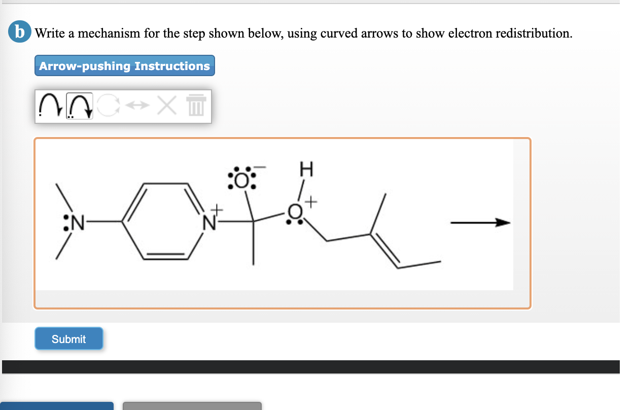 Solved b Write a mechanism for the step shown below, using | Chegg.com