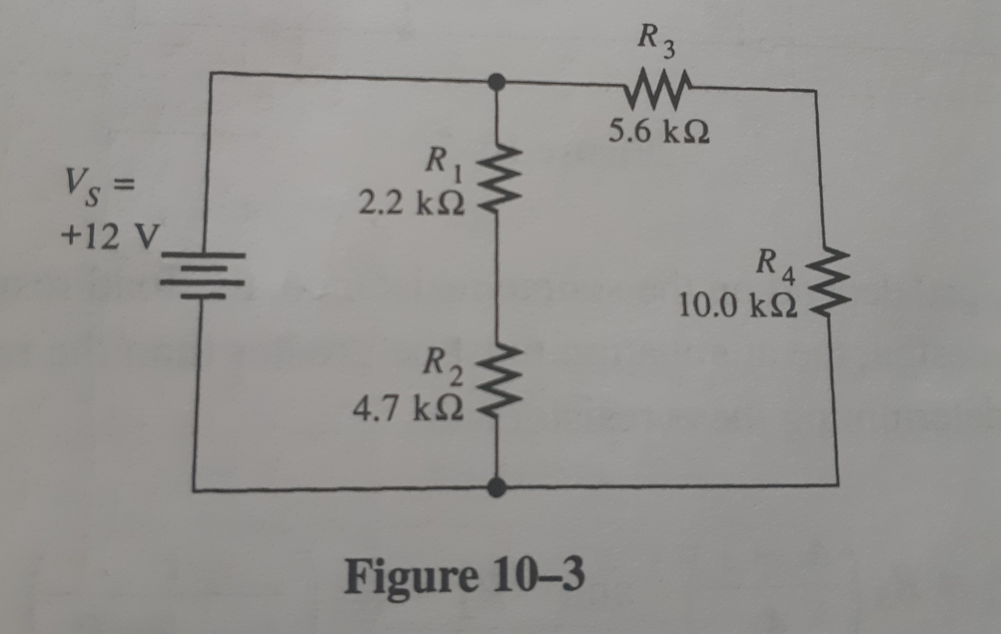 Solved The voltage divider rule was developed for a series | Chegg.com