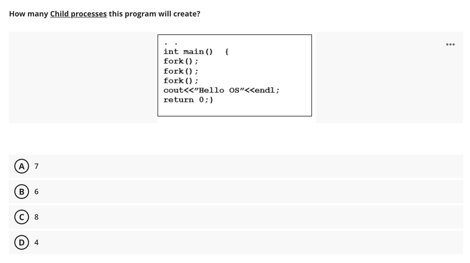Solved How many Child processes this program will create? | Chegg.com
