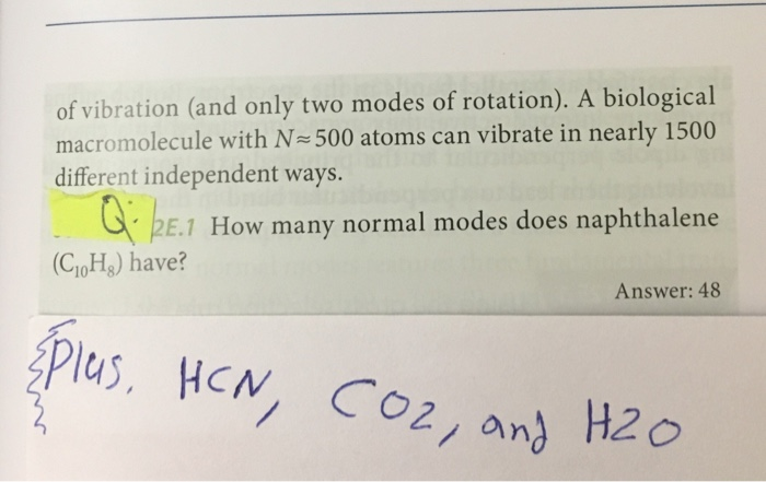 Solved 12E.1 Normal modes We begin by calculating the total | Chegg.com