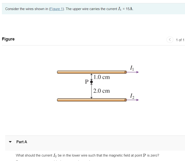 Solved Consider the wires shown in (Figure 1). The upper | Chegg.com