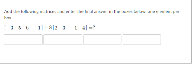 Solved 5 Given the matrix answer the following questions by | Chegg.com