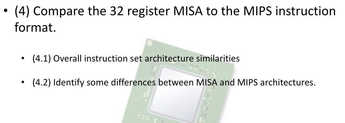 Solved Create a table similar to the 32 register instruction | Chegg.com
