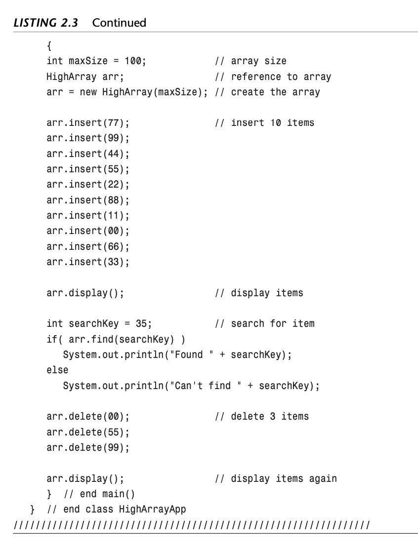 Solved 21 To The Higharray Class In The Higharray Java