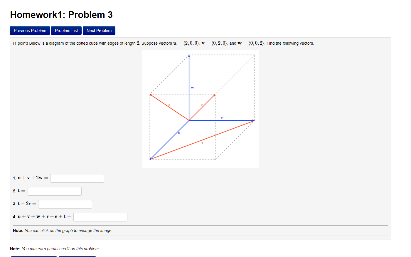 Solved Homework1 Problem 3 Previous Problem Problem List 