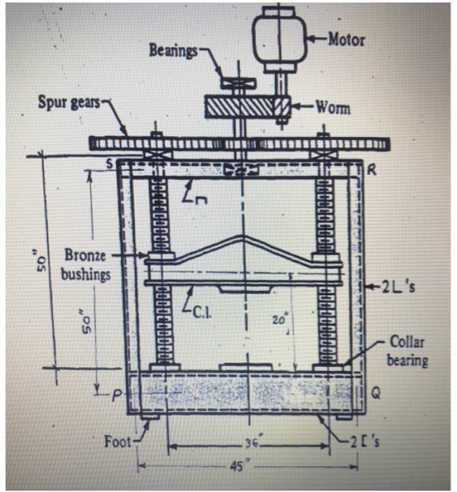 Solved The figure shows a schematic drawing for a typical | Chegg.com