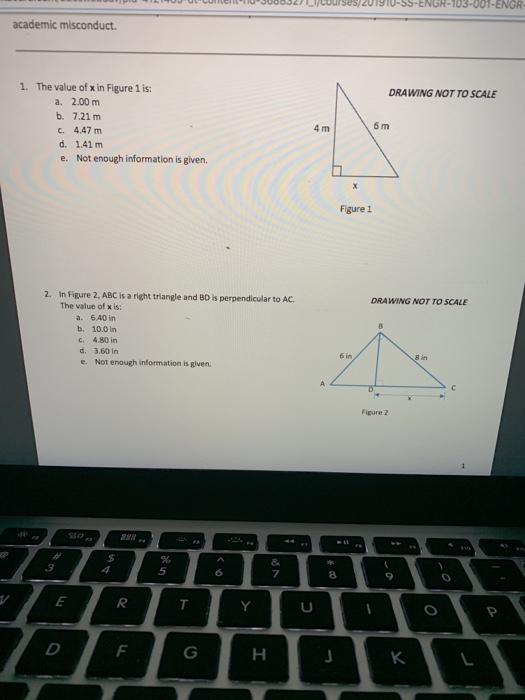 Solved ENGR-103-001-ENGR academic misconduct 1. The value of | Chegg.com Solved ENGR-103-001-ENGR academic misconduct 1. The value of | Chegg.com