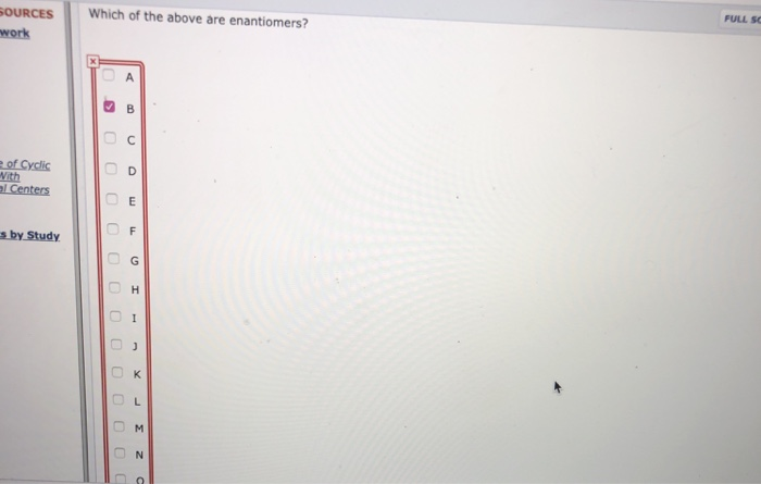 Solved Consider the following pairs of structures and | Chegg.com