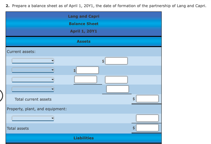 Solved Entries and Balance Sheet for Partnership equally. | Chegg.com