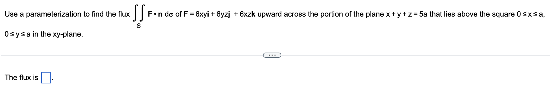 Solved Use a parameterization to find the flux SS Fondo of F | Chegg.com