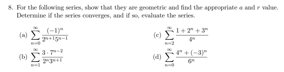 Solved I need help with my Calc 2 homework, most of these | Chegg.com